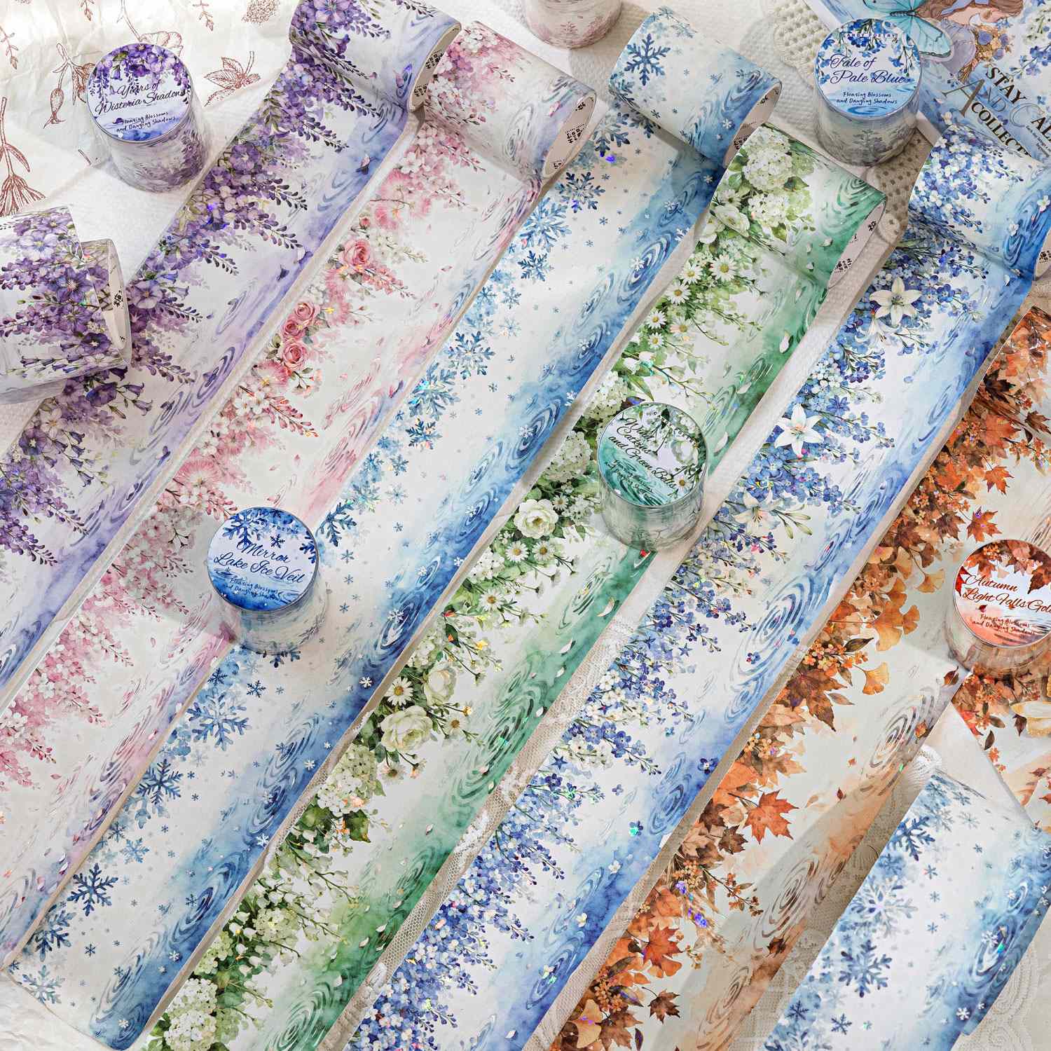 Floating Blossoms' Reflection Tape