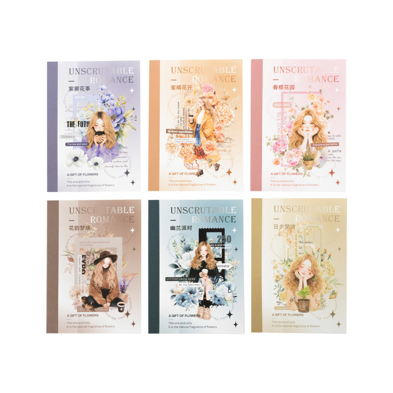 Unscrutable Romance Sticker Book