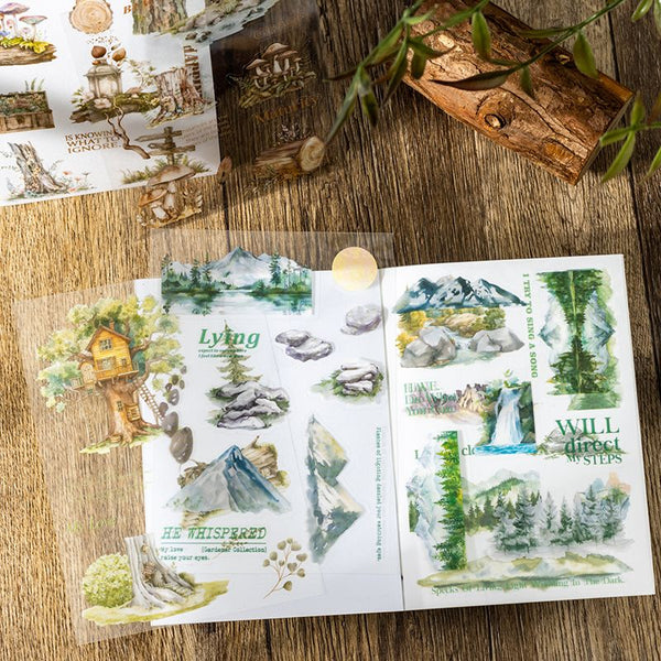 Into Nature Series Scenic Sticker Book